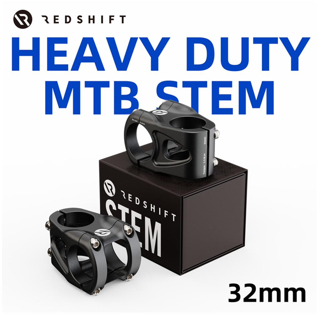 Redshift 31.8mm CNC Aluminum Alloy Stem 32mm Length Road MTB Premium ...