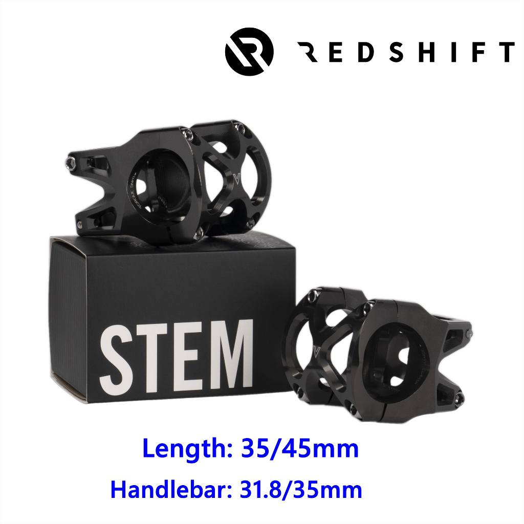 Redshift 32mm 45mm Stem for 35mm 31.8mm Handlebar Mountain Bike Road ...