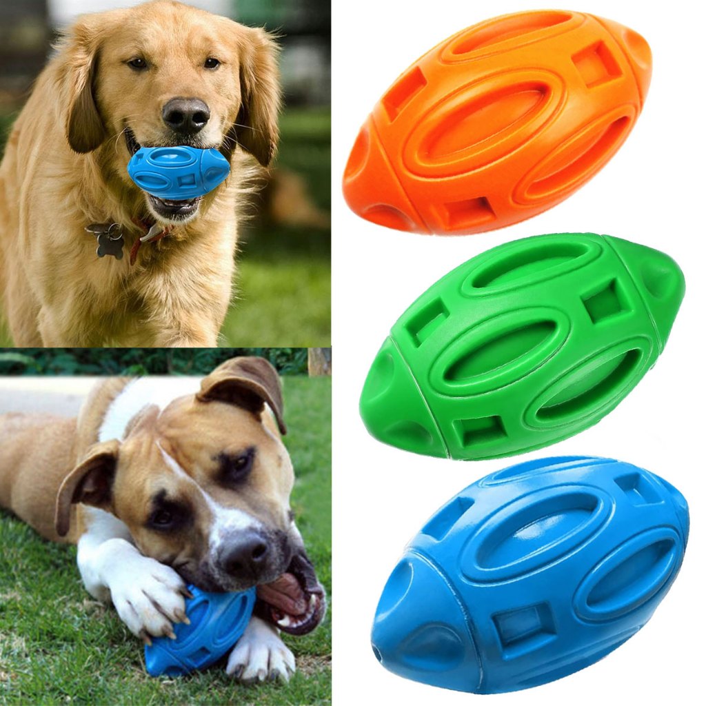 New Pet Dog Toys Dog Ball Dog Bouncy Rubber Solid Ball Resistance to ...