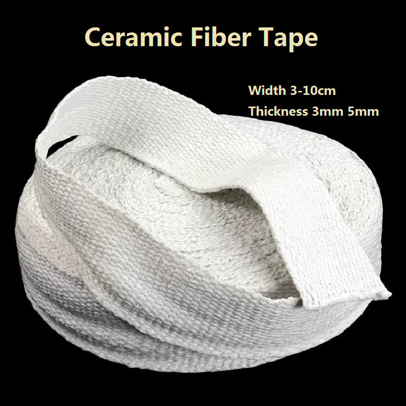 Ceramic Fiber Tape Flame Retardant High-Temperature Resistant Fireproof ...