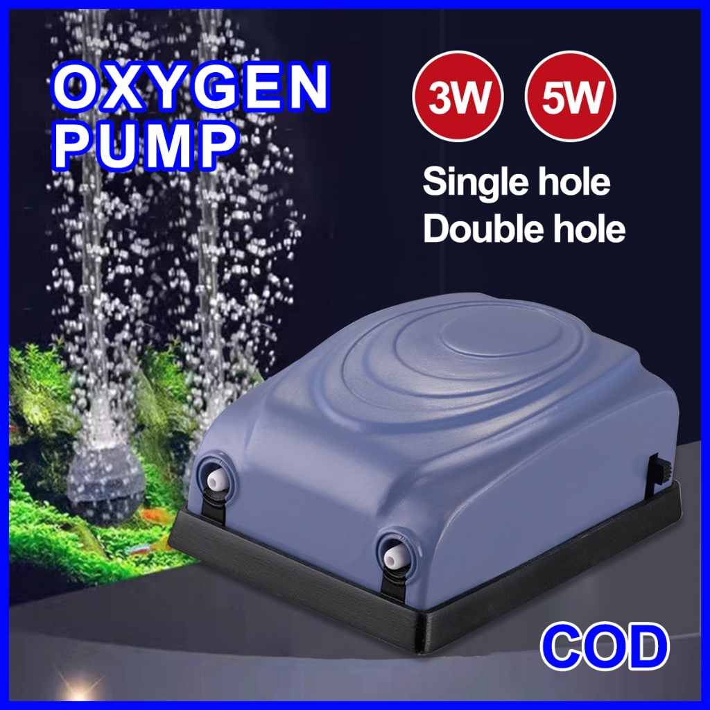 Aquarium Air Pump Fish Tank Oxygen Pump Aquarium Air Compressor ...