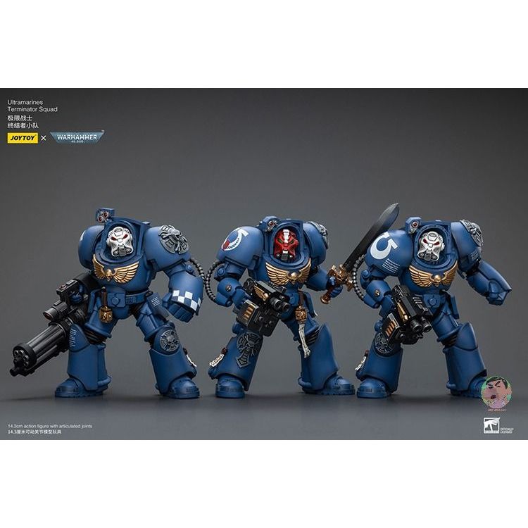 JOYTOY Warhammer 40K Ultramarines Terminator Captain Severus Agemman ...