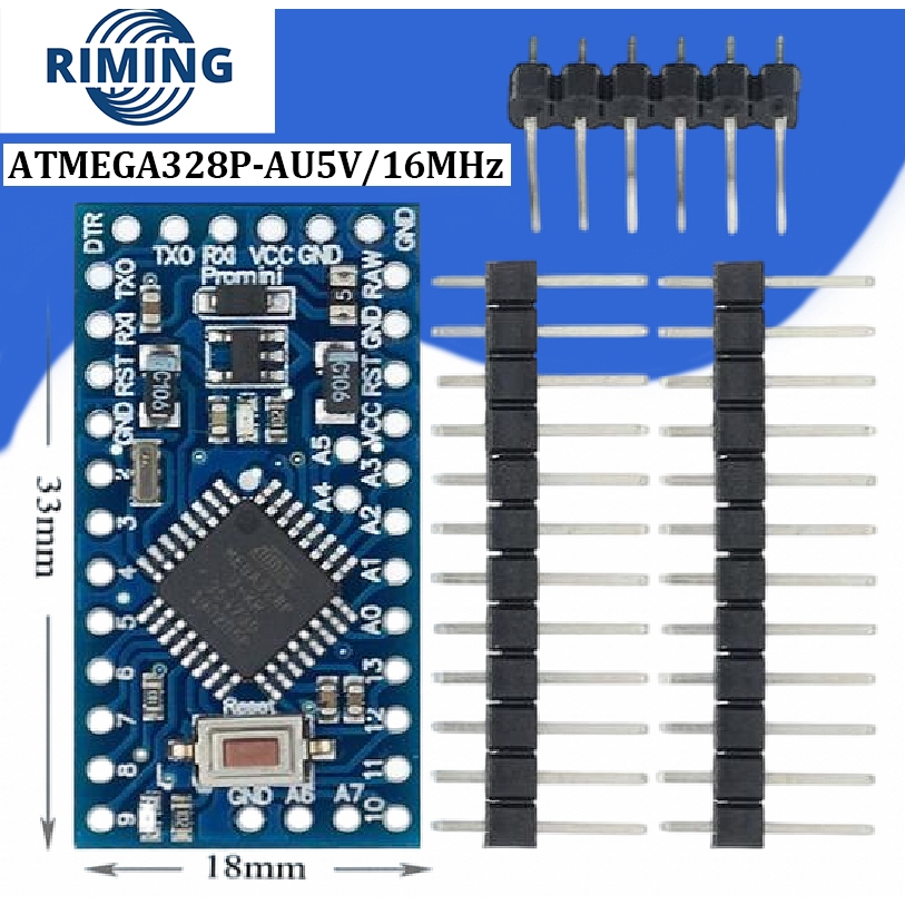 1 Piece Pro MINI 5V/16MHZ ATMEGA328 ATMEGA328P 5V 16M For Arduino 3.3V ...