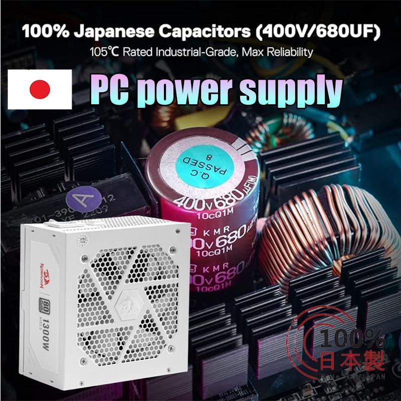 500W 700W 80 PLUS Brozen True Rate ATX Power Supply With RGB PSU For ...