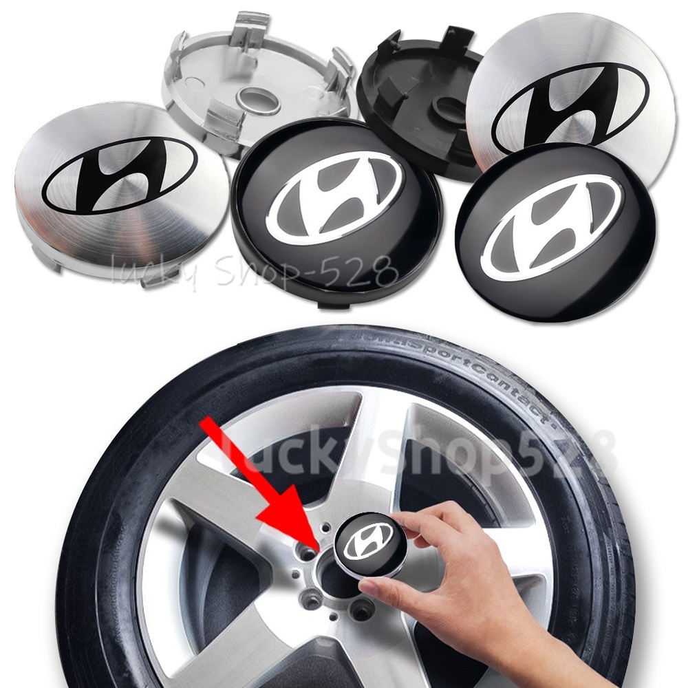 4pcs/set 56mm Car Wheel Center Cover Tire Rim Cap Stickers Dust Cap ...