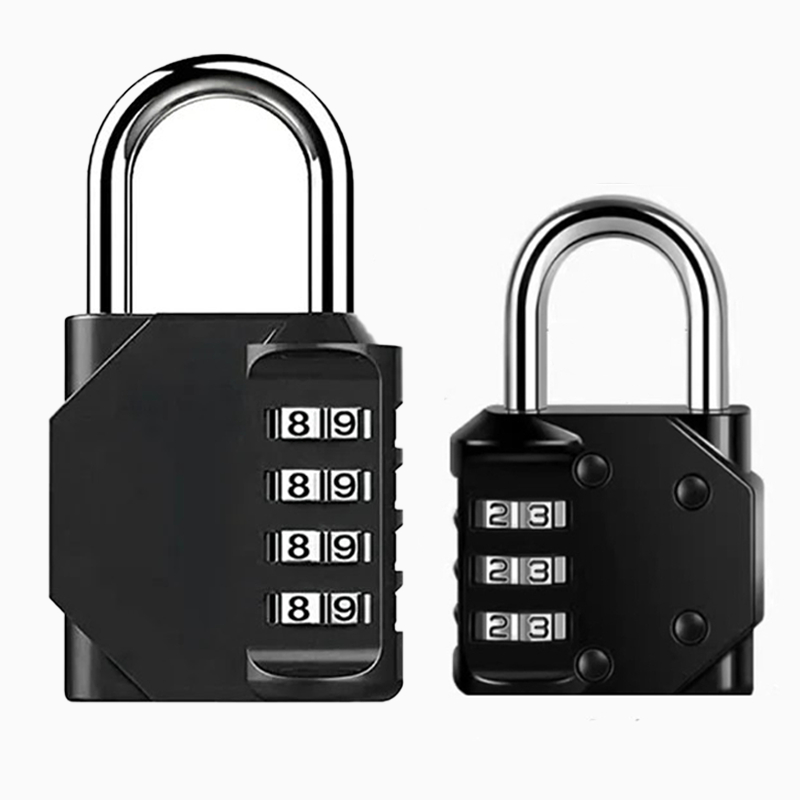 4 Digit Combination And 3 Digit Combination Lock Resettable Waterproof ...