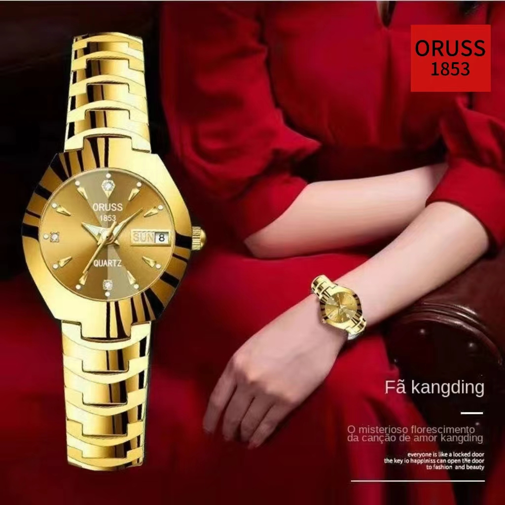 [Gift][With Box]ORUSS Original Simple Fashion Stainless Steel ...