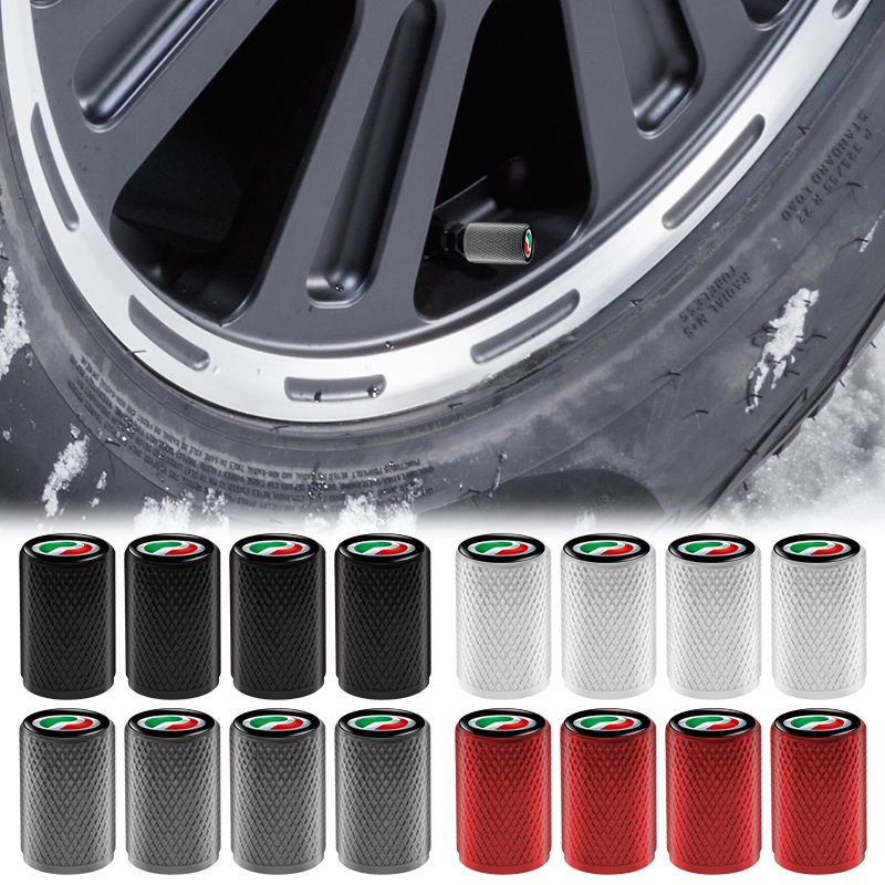 4pcs High-end Car Logo Tire Cap Screw-on Cylindrical Car Wheel Tyre ...