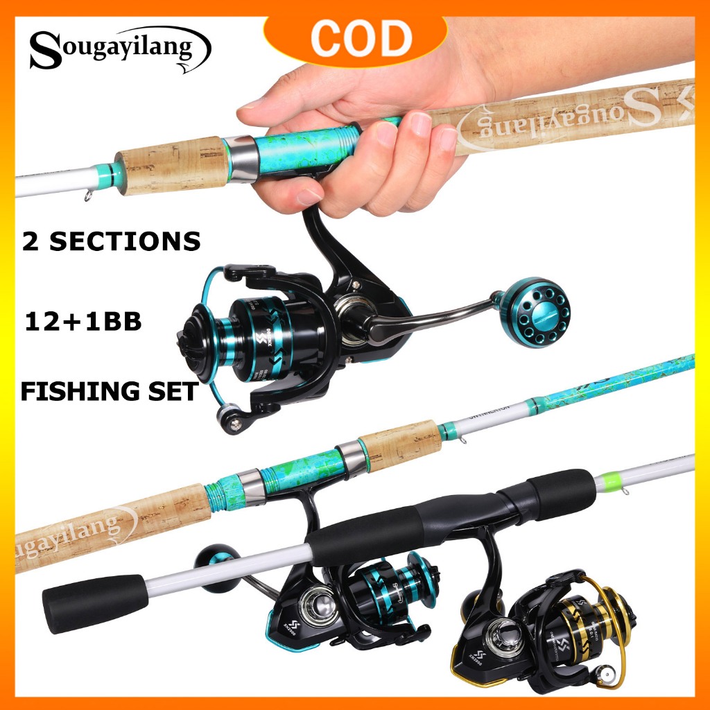 Sougayilang 1.68m Cost-effective Set With Carbon Fibre 2 Sections ...