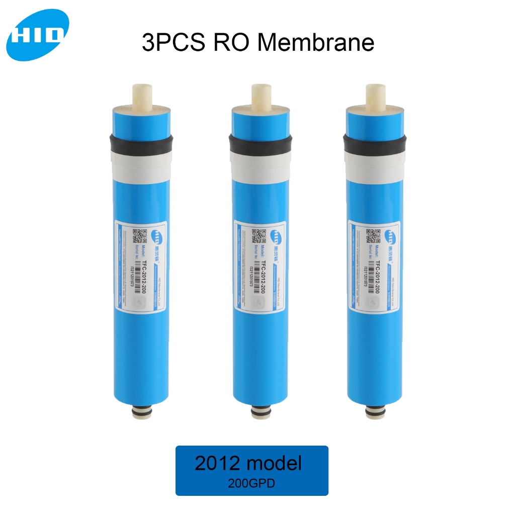 HID 200gpd RO Membrane 3pcs 2012 200 GPD Reverse Osmosis Water Filter ...
