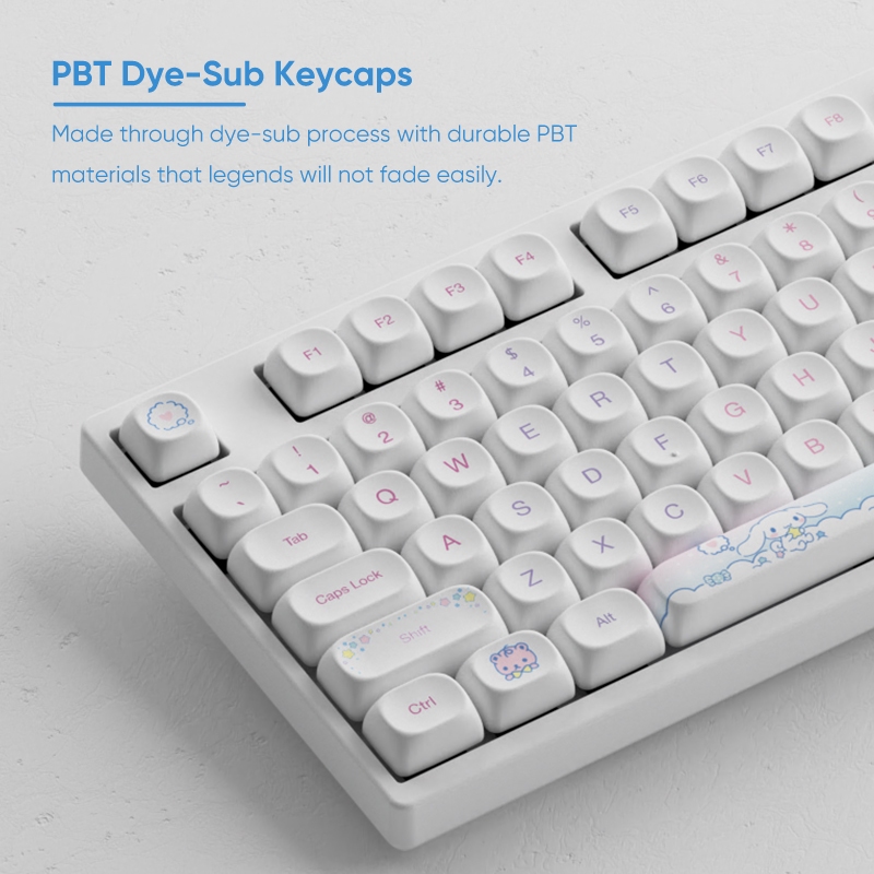 【Akko x Cinnamoroll New Design】 5108B Plus full-size Mechanical ...