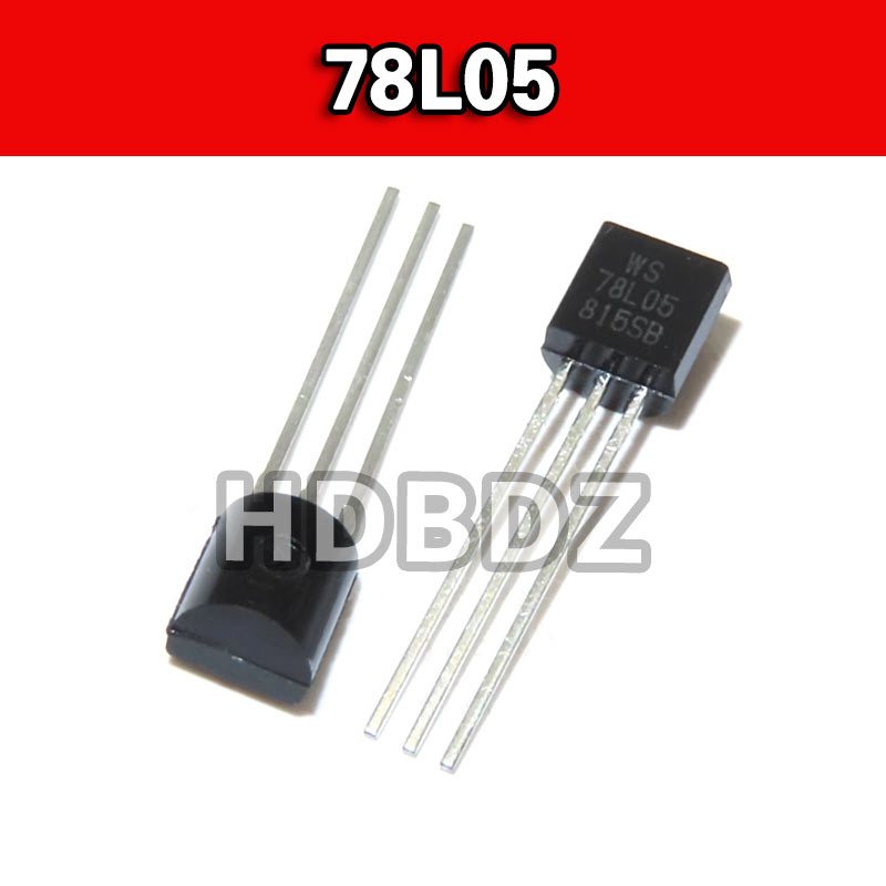 50pcs WS 78L05 WS78L05 TO-92 5V/0.1A Three-End Voltage Regulator Tube Triode IC | Shopee Philippines