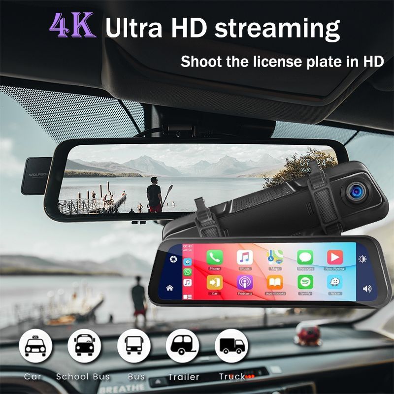 Best 4.3in HD Vehicle Driving Recorder Traffic recorder dashcam 2 ...