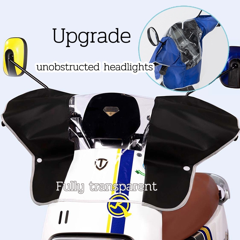 New Motorcycle Front Rain Cover Dashboard Sun Protection Universal ...