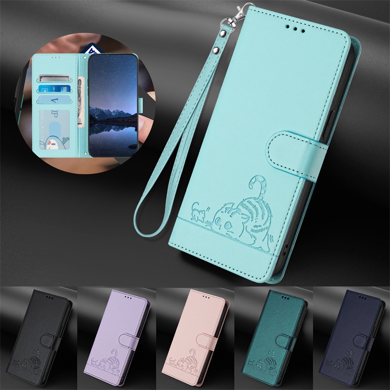 Casing For Itel A05s A70 S24 RS4 S666LN P55 Plus 4g 5g Flip Wallet Case ...