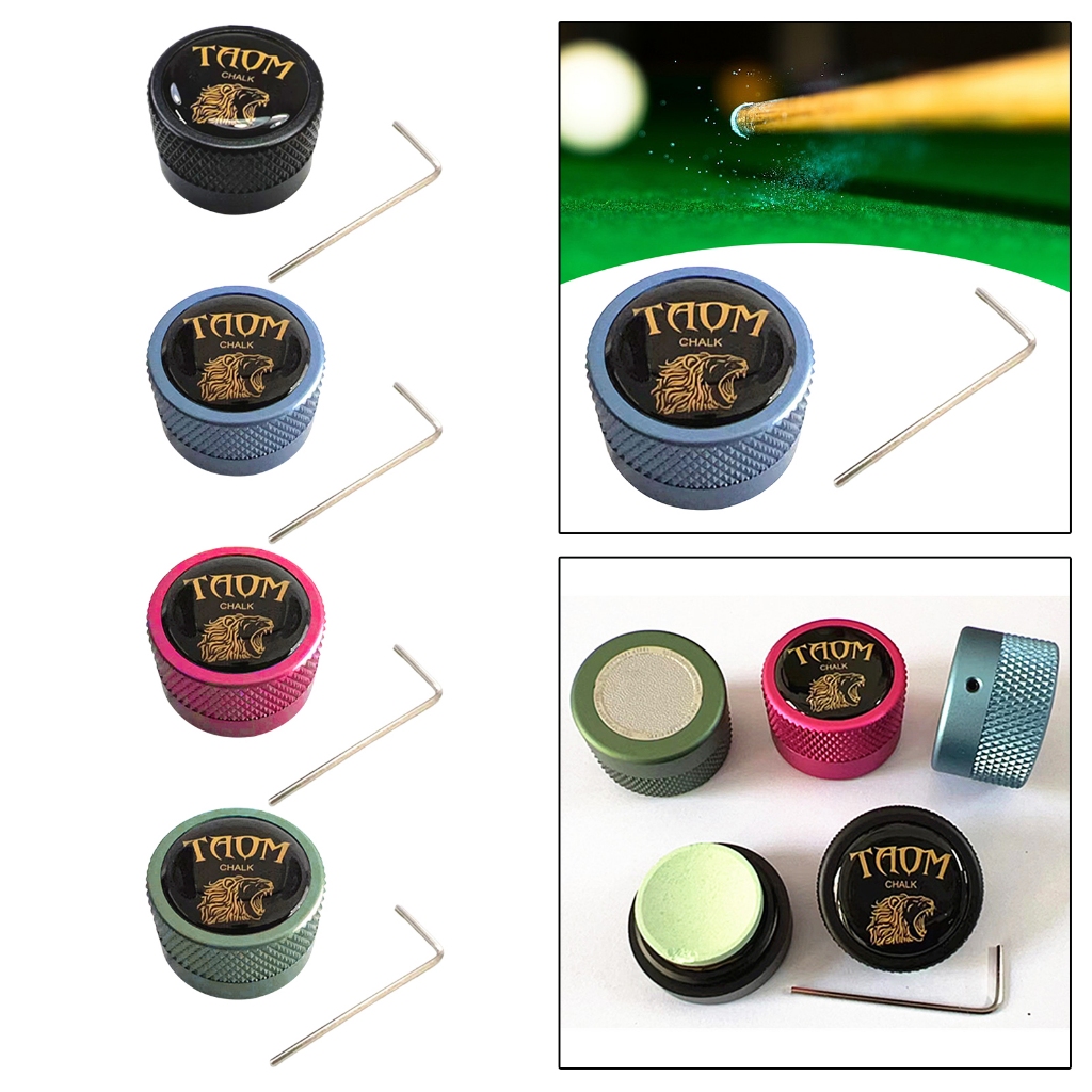 [Wenodxa] Pool Chalk Holder Storage Box Chalk Tip Case Container ...