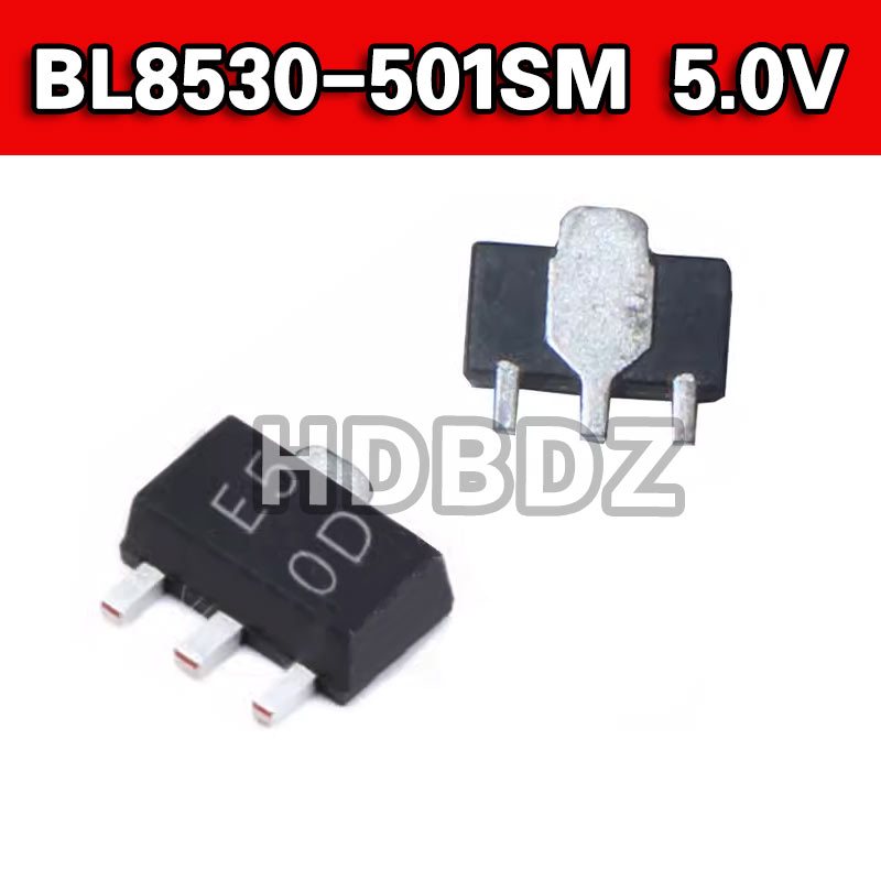 10pcs BL8530-501SM 5.0V E5 SOT-89 DC Boost Regulator Chip IC SMD | Shopee Philippines