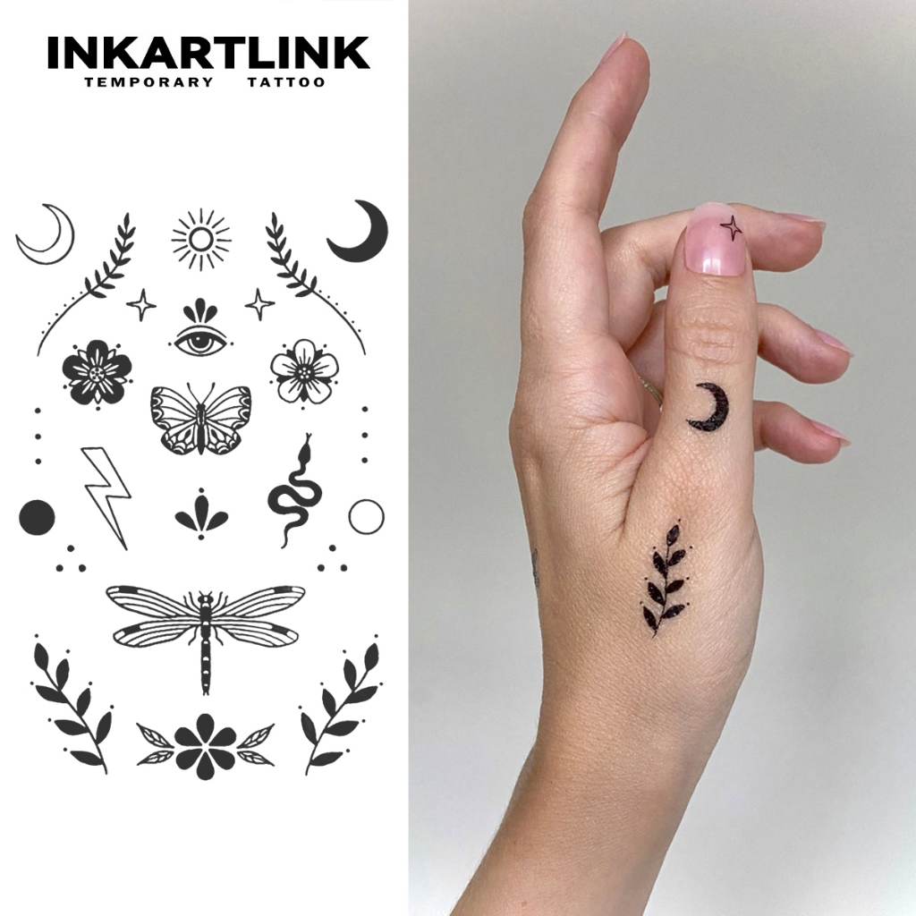 INKARTLINK Magic Tattoo,waterproof,semi-permanent,long-lasting ...