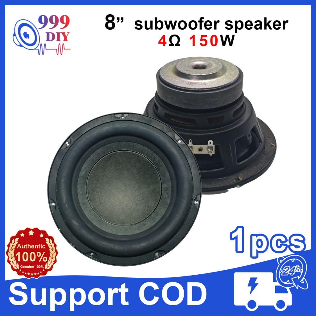 999DIY L Brand 8 inch bass subwoofer 4Ω 150W 8 inch speaker 8 inch ...