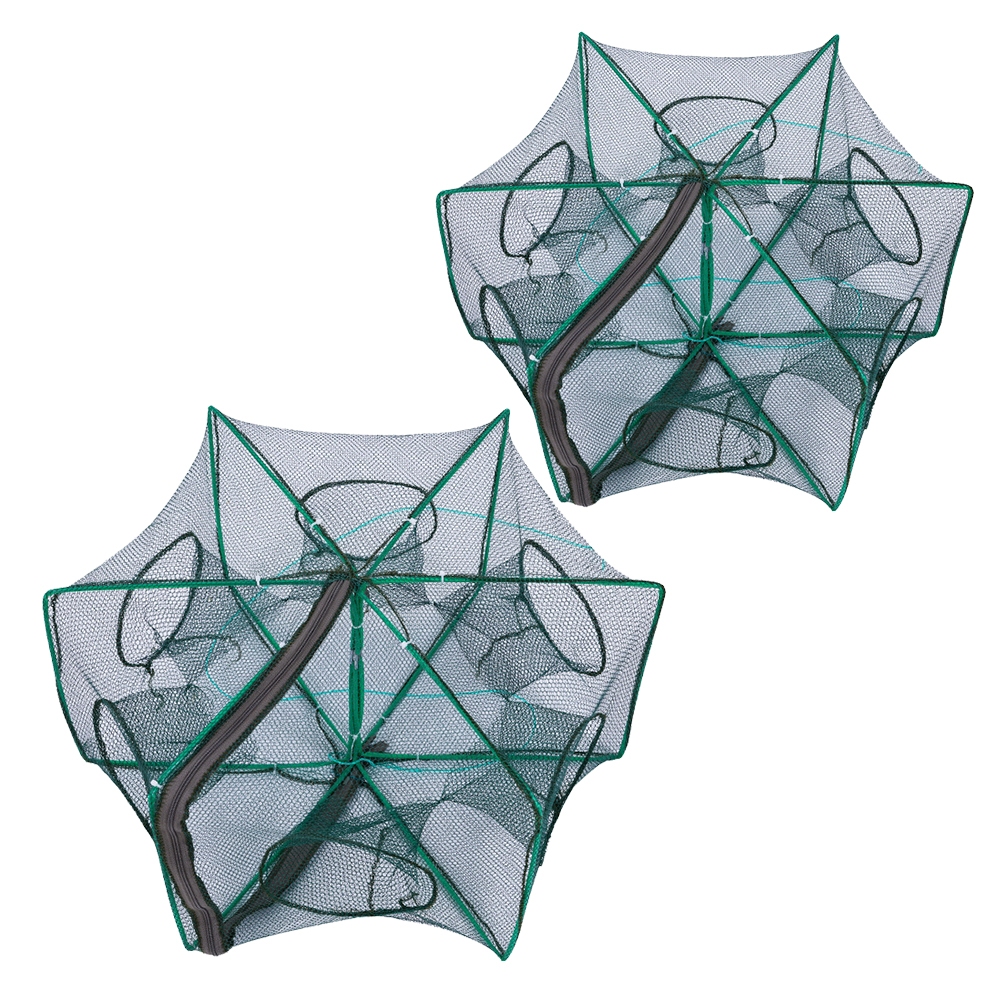 Hexagonal Catcher Fish Net Bait Casting Net Trap Crayfish Fishing Net ...
