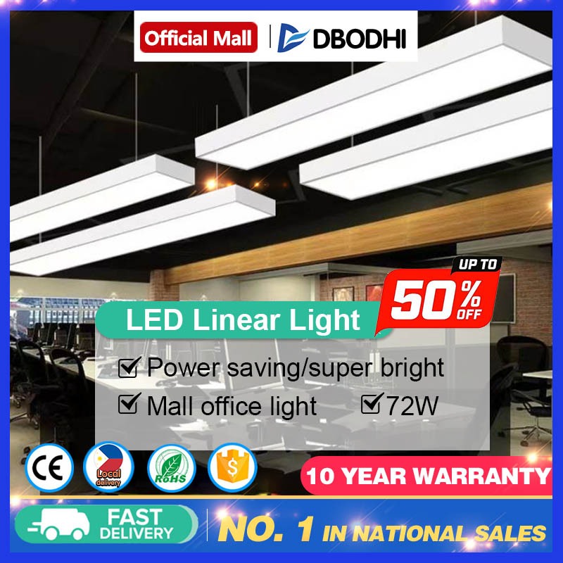 【5 year warranty】DBODHI LED Linear Light 1.2M Led Tube Light Office ...