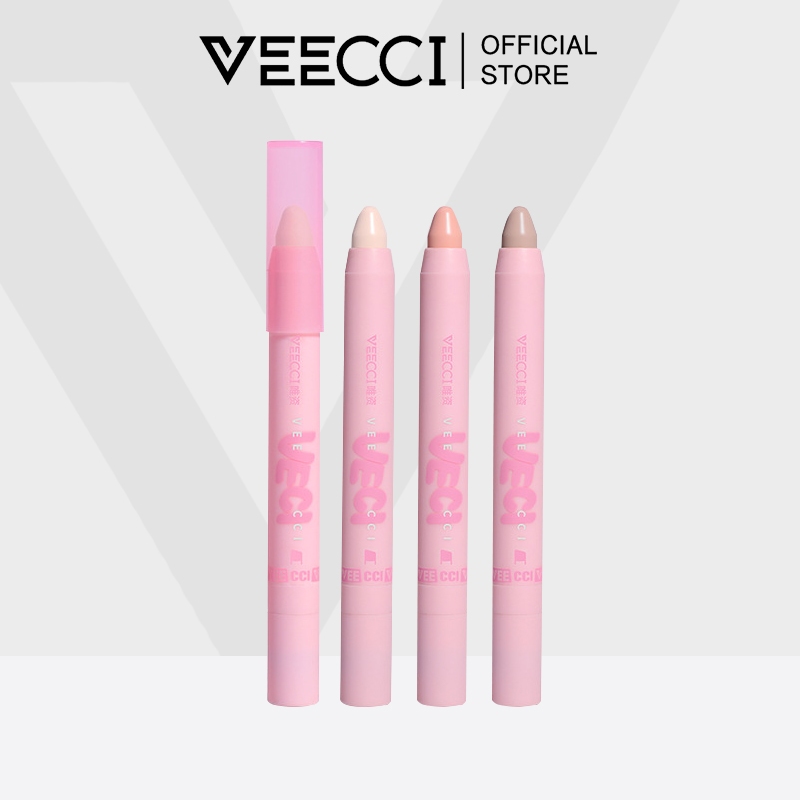 VEECCI 3 in 1 Highlighter & Contour & Blush Stick with Brush Head ...