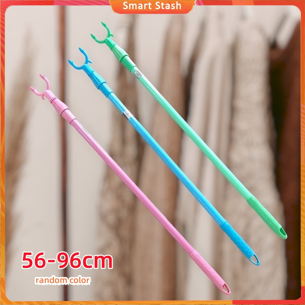 Adjustable Clothes Retractable Pole Clothes Drying Rods Scalable ...