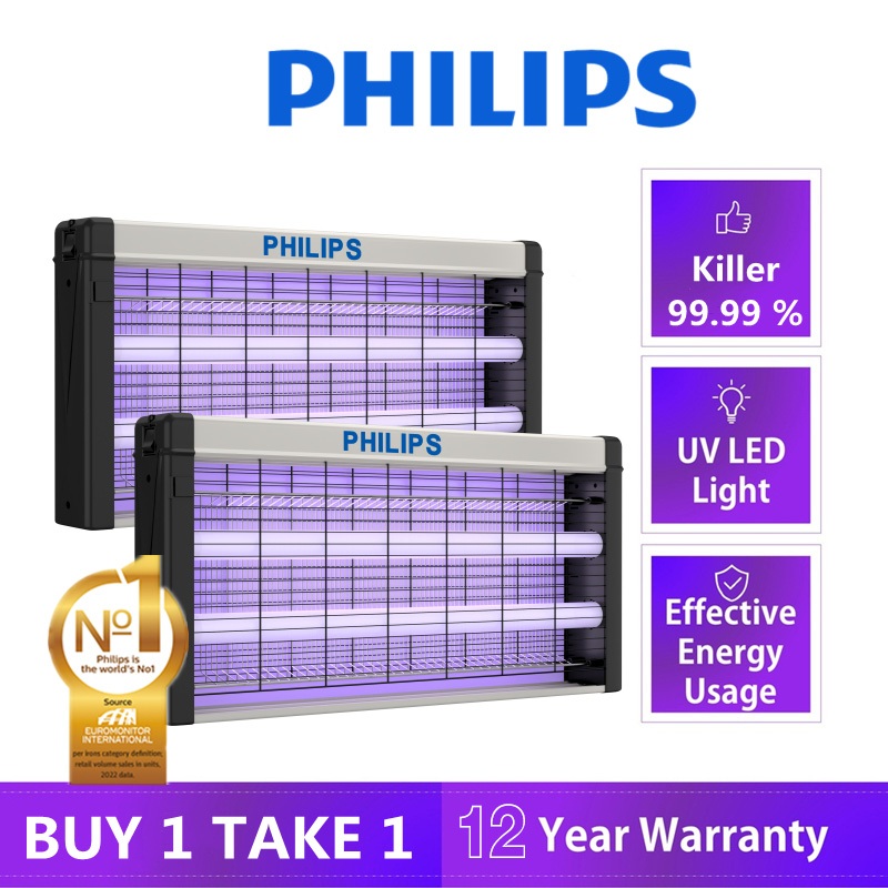 PHILIPS 30W Sensor Lamp Mosquito Insect Killer Lamp Buy 1 Take 1 ...