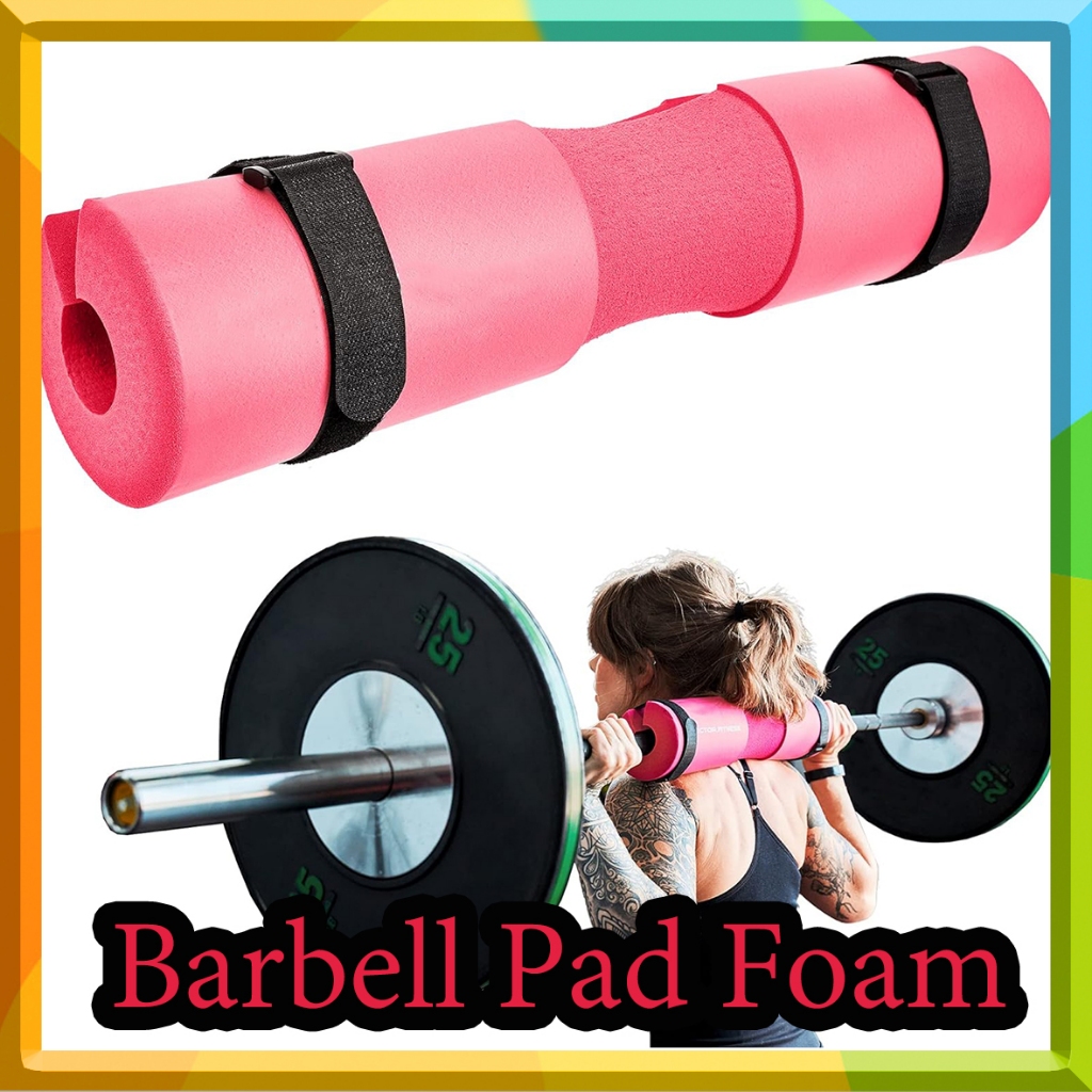 Barbell Sponge Pad | Foam Sponge Pad for Squats, Lunges, & Hip Thrusts ...