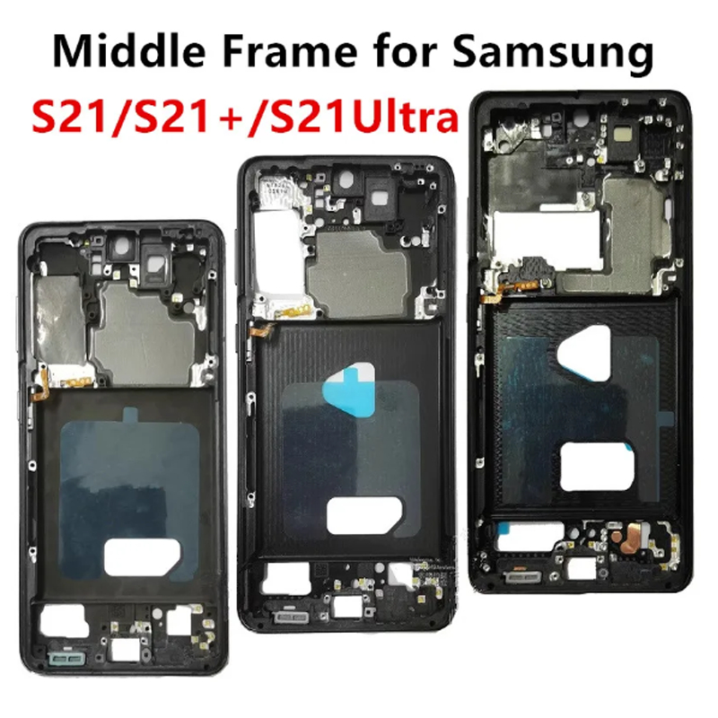S 21 For Samsung Galaxy S21 Ultra Plus Middle Frame Housing Board LCD ...