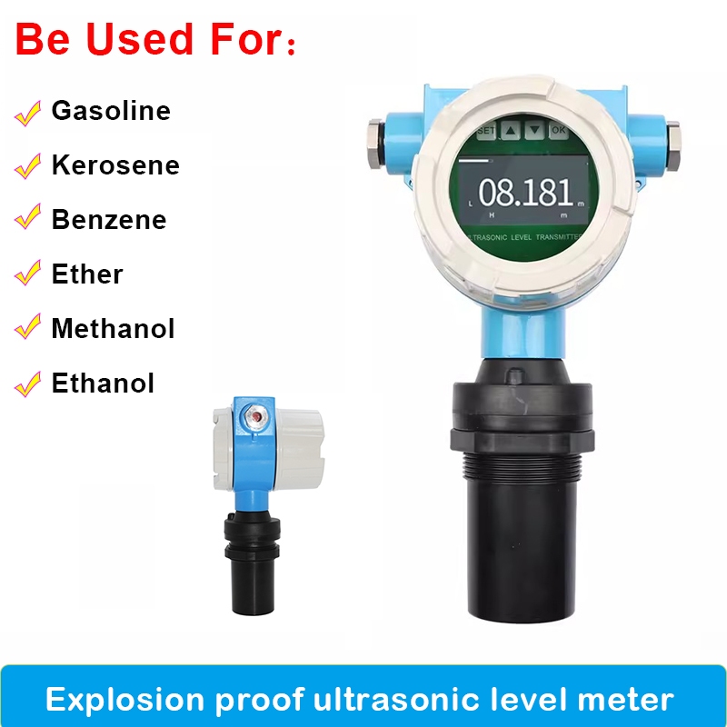 Ultrasonic level gauge integrated explosion-proof water level gauge ...