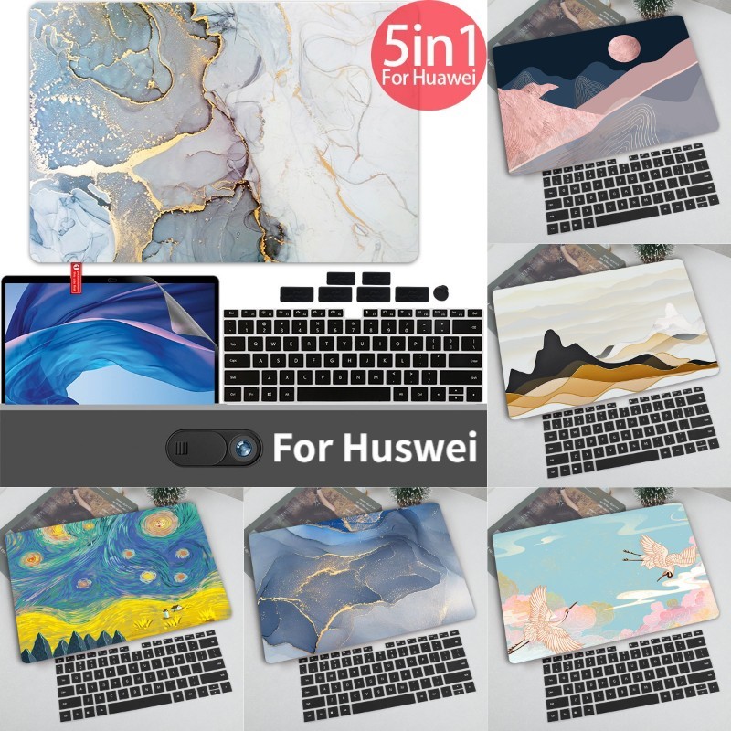 5in1 Matebook D14 MDF-X Matte case for Huawei Matebook 14s Magicbook14 ...