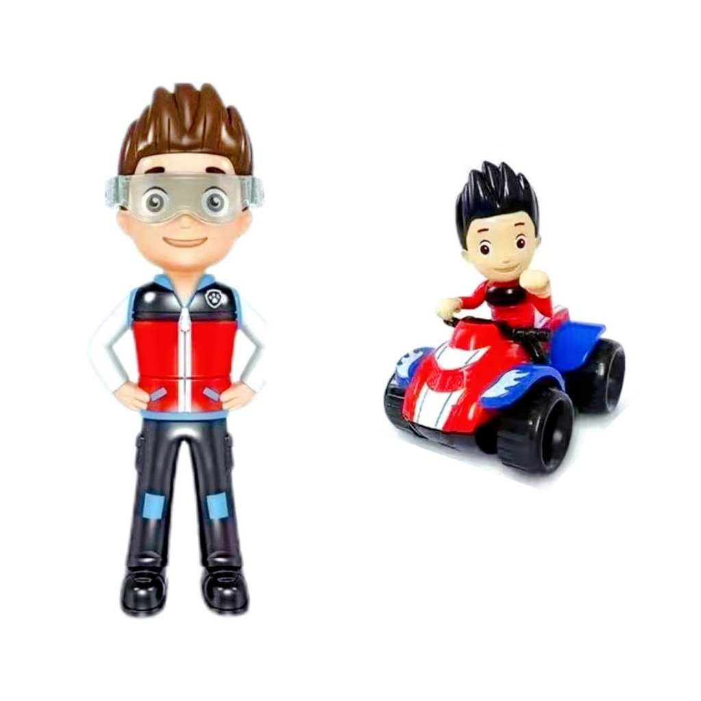 toy PAW Patrol Ryder Pull back car Children's toys Captain Ryder model ...