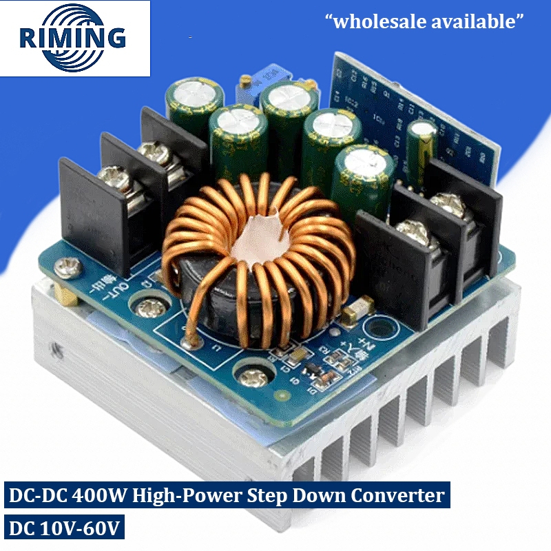 DC-DC 400W High-power Step Down Buck Converter DC 10V-60V Constant ...