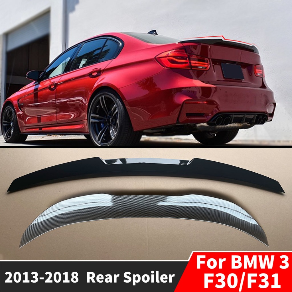 For BMW 3 Series F30 F31 2013-2018 M4 MP PSM Style Sport Rear Trunk Lip ...