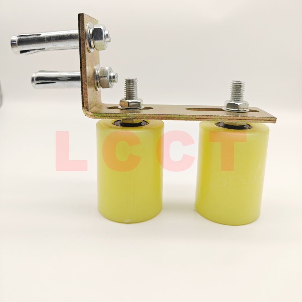 COD Sliding gate top guide nylon rollers with L bracket set upper nylon ...