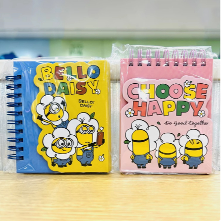 Miniso MINISO Premium Flower minions minions Cute Cute Printing A7 ...