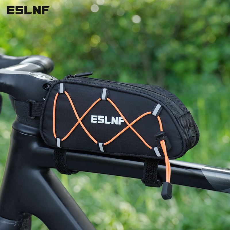 ESLNF Side Drawstring Top Tube Bag Bike Bag Multifunctional Waterproof ...
