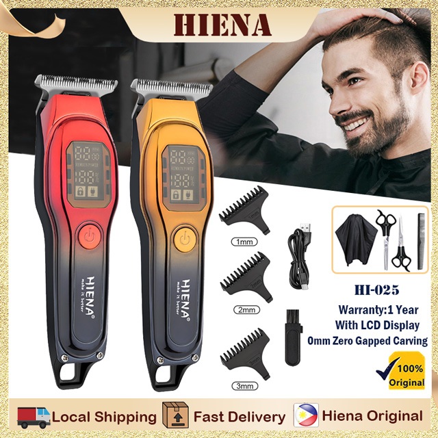 Hiena Rechargeable Hair Trimmer for Men Shaver Professional Hair ...