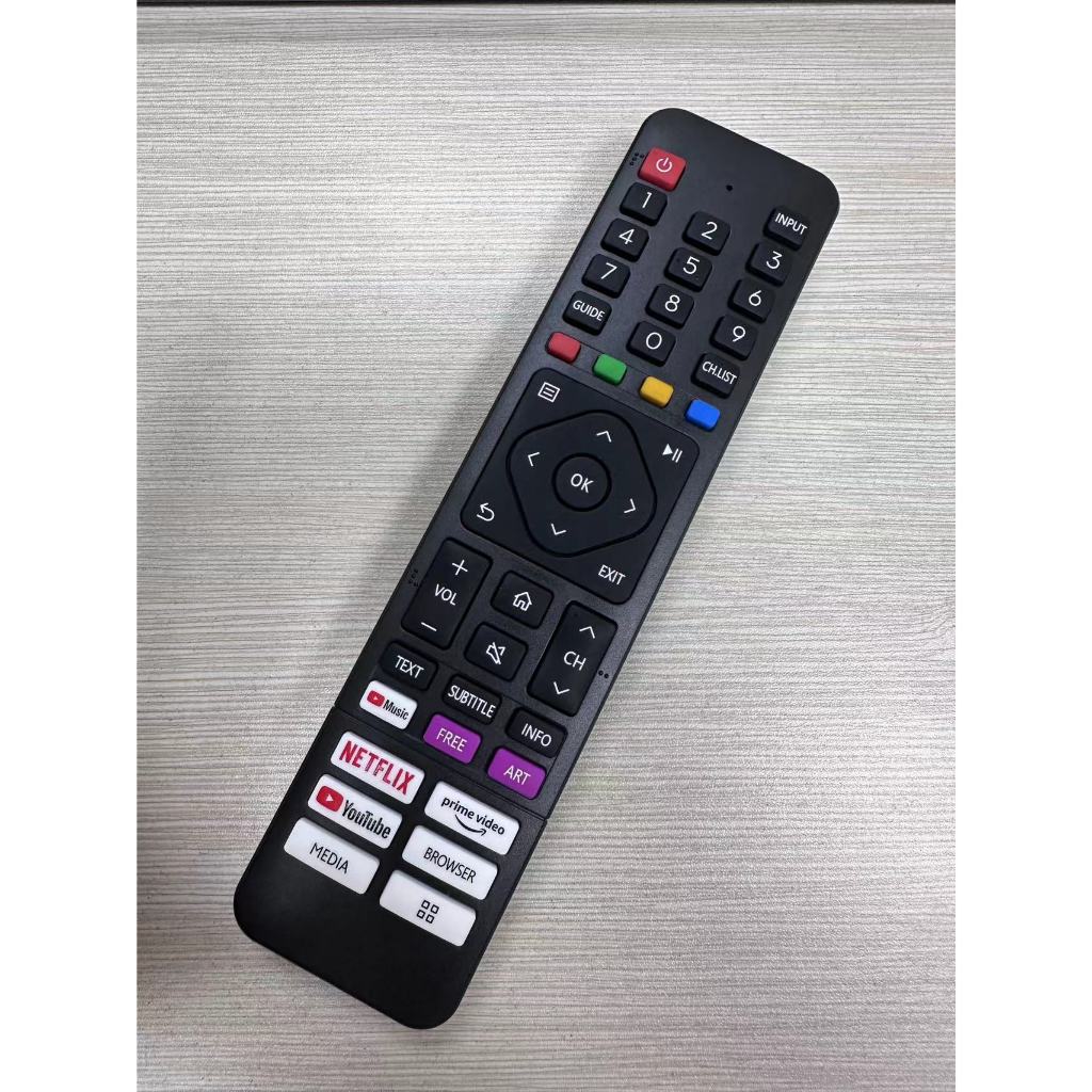 Megra Smart TV Remote – Compatible with MBE697 & EN3C52 Models | Shopee ...
