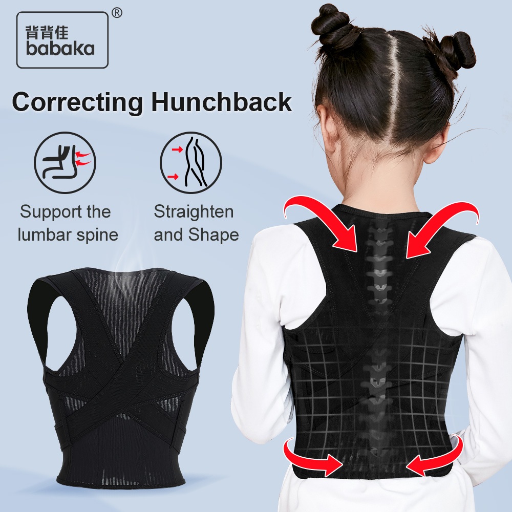 BABAKA Children Back Brace Support Orthopedic Belts Breathable Therapy ...