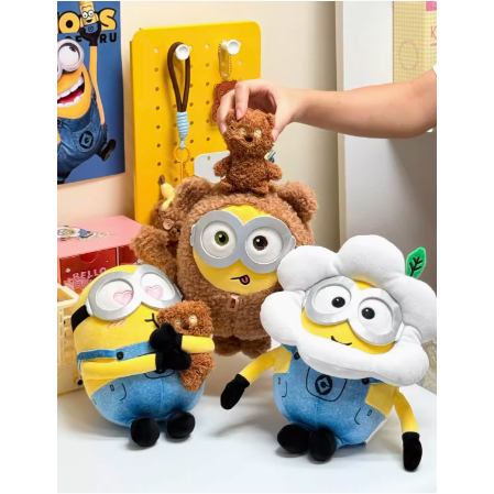 Miniso MINISO Premium Product Bob+Tim Series Bob Hug Tim Bear Doll Cute ...