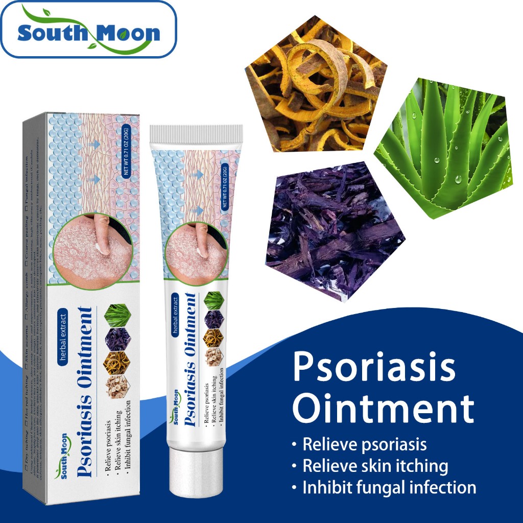 South Moon 20g Psoriasis Ointment Antibacterial Cream Effective