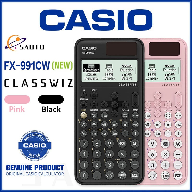 Original ClassWiz fx-991CW Standard Scientific Calculator | Shopee ...