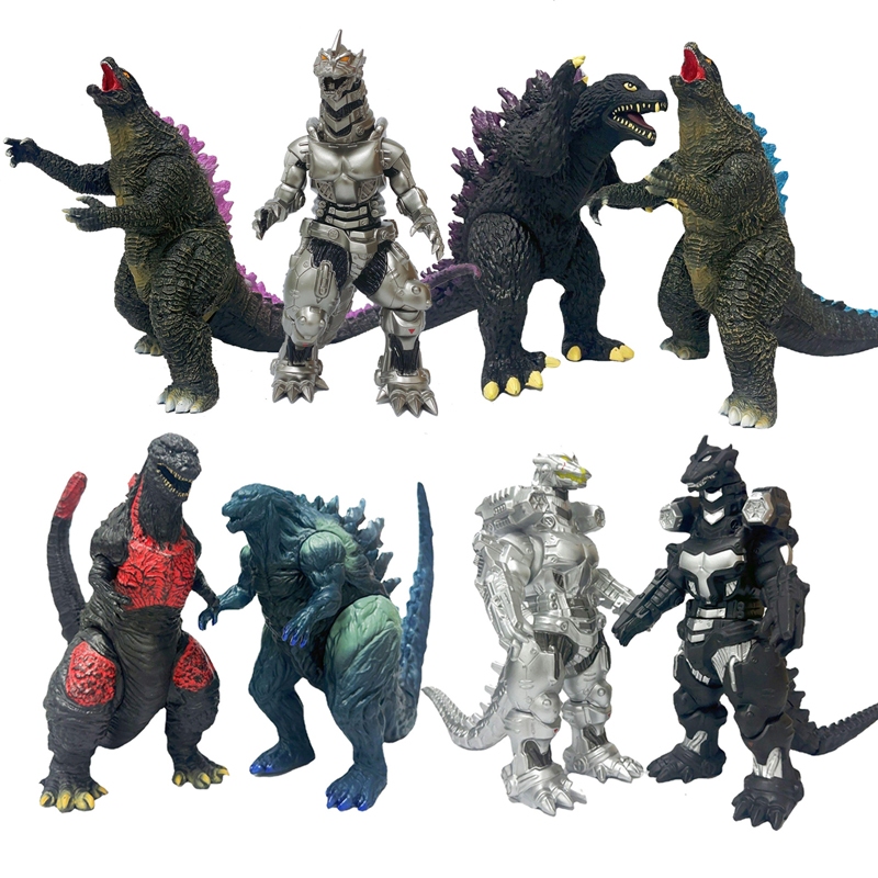 7 Style 24-31cm Godzilla vs. Kong Action Figure Godzilla Gojira Mecha ...
