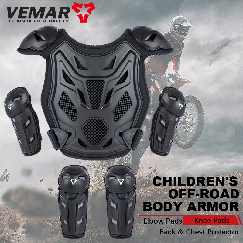 Children's Motorcycle Riding BMX Balance-bike Elbow Pads Knee pads Body ...