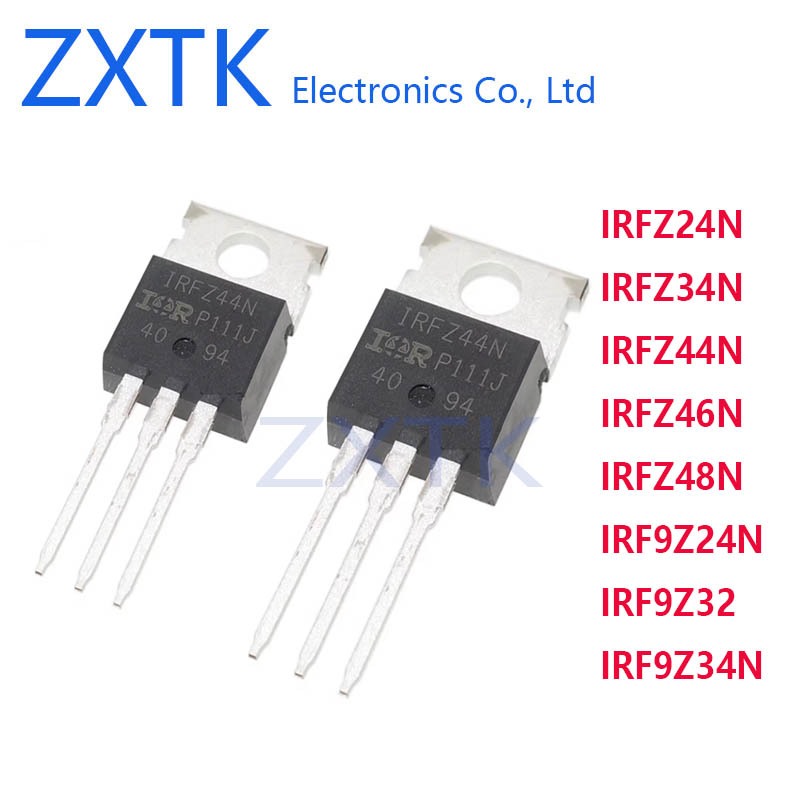 5Pcs Original Mosfet IRFZ24N IRFZ34N IRFZ44N IRFZ46N IRFZ48N IRF9Z24N ...