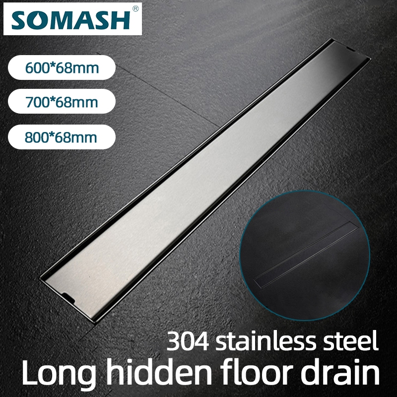 304 stainless steel floor drain bathroom shower hidden floor drain big ...