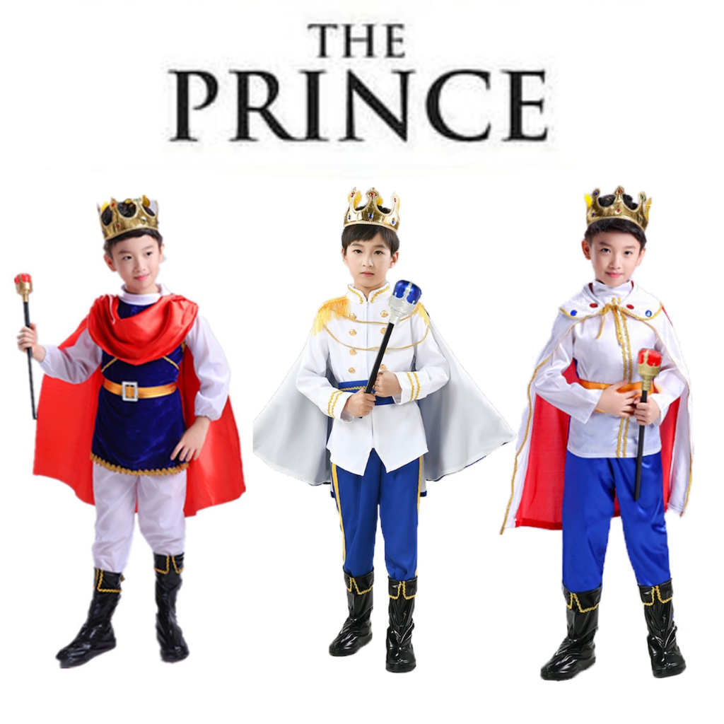 Royal Prince Costume for Boys, King Costume for Kids, King Cape Prince ...