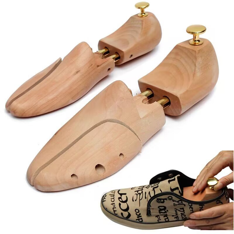 Pair of High Quality Cedar Wood Shoe Tree Wooden Shoe Stretcher Shaper ...